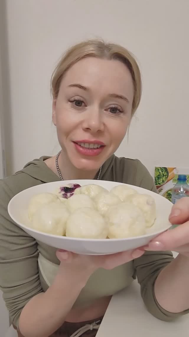 Сделала ленивые КЕТО вареники