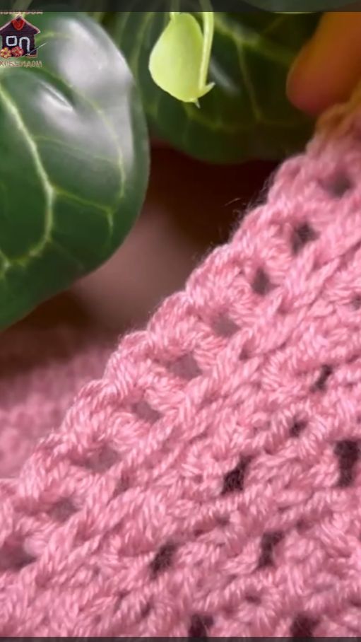 Красивая обвязка края изделия