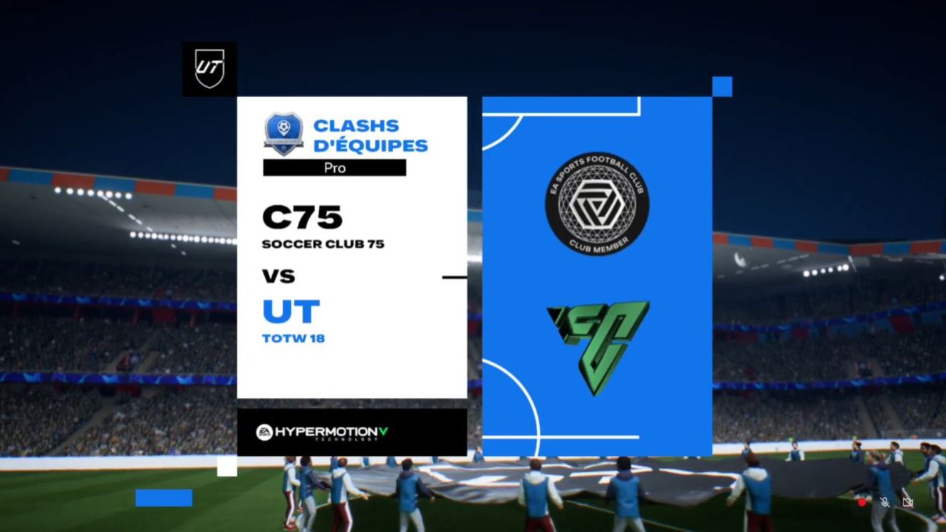 Clash Equipe • Soccer Club 75 🆚 TOTW 18