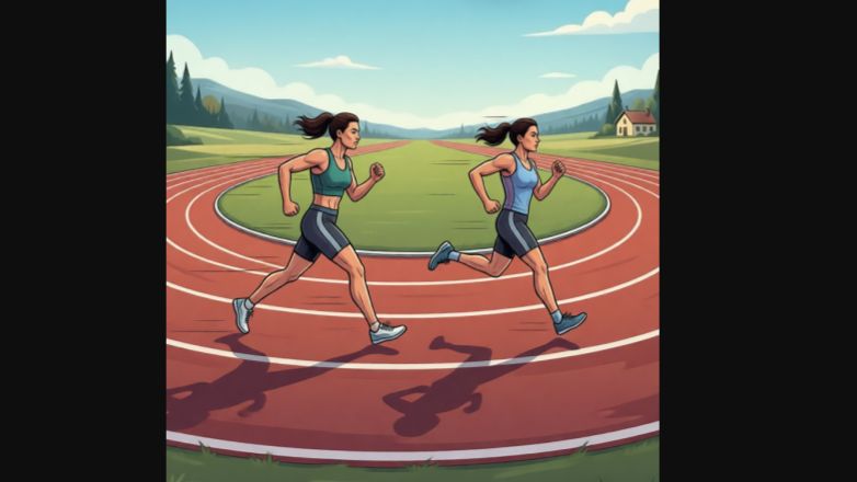 ЗАДАЧА 17 - ДВИЖЕНИЕ ПО КРУГУ