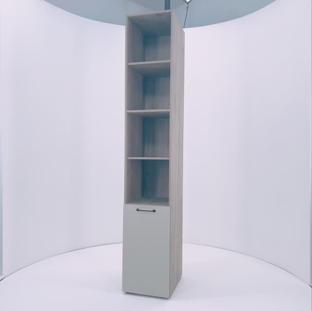 Видеообзор 360. Стеллаж Бруклин 40С с дверкой.