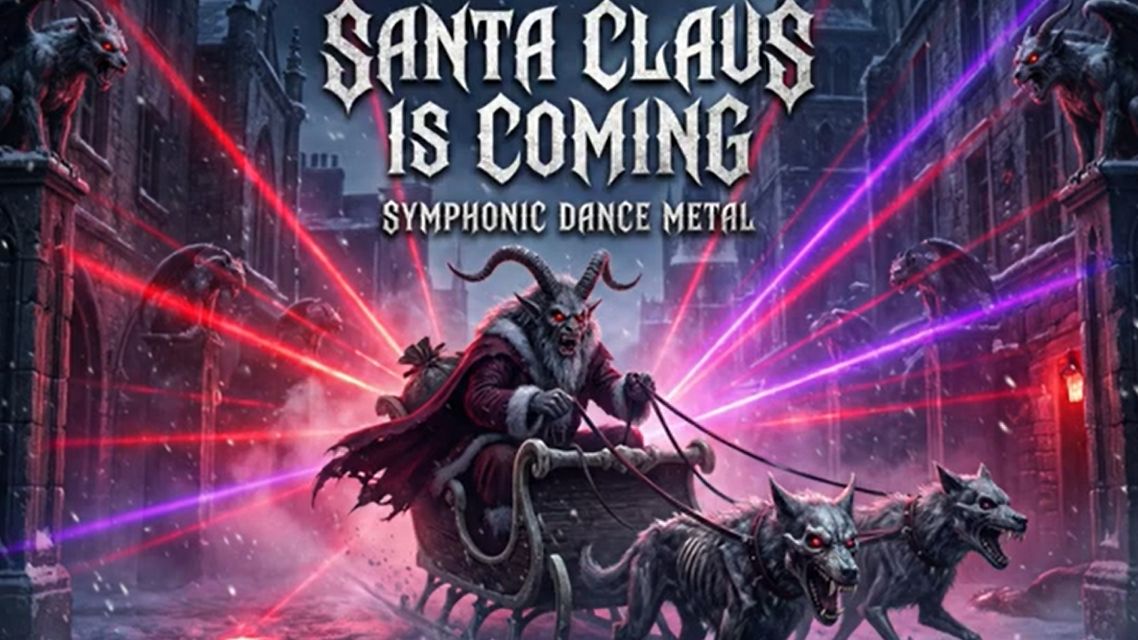 Santa Claus Is Coming To Town SYMPHONIC DANCE METAL The Beast Is Coming - AI Music
