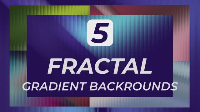 Набор градиентов для монтажа | 5 анимированных луп 4K | Бесплатные футажи