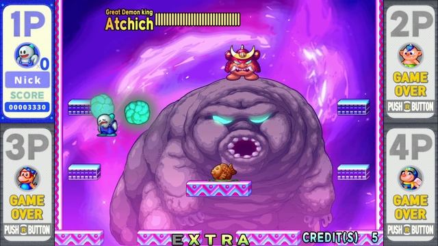 Босс Atchich в SNOW BROS. 2 SPECIAL