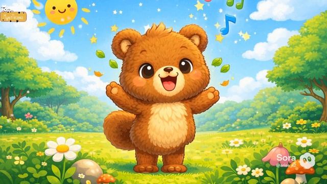ПЕСЕНКИ С ВЕСЕЛЫМ МЕДВЕЖОНКОМ