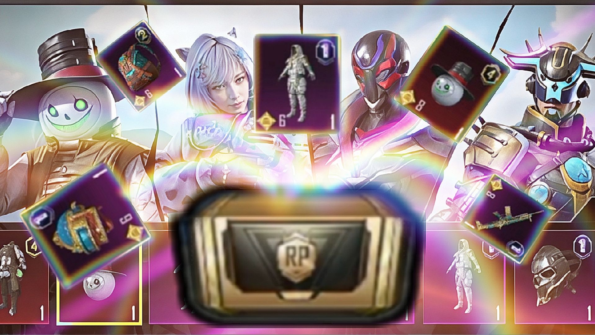 ПОДНЯЛ УРОВЕНЬ КОЛЛЕКЦИИ, 230+ КРУТОК! ВЫБИЛ ПОЧТИ ВСË | RP-кейс #1 (PUBG Mobile)