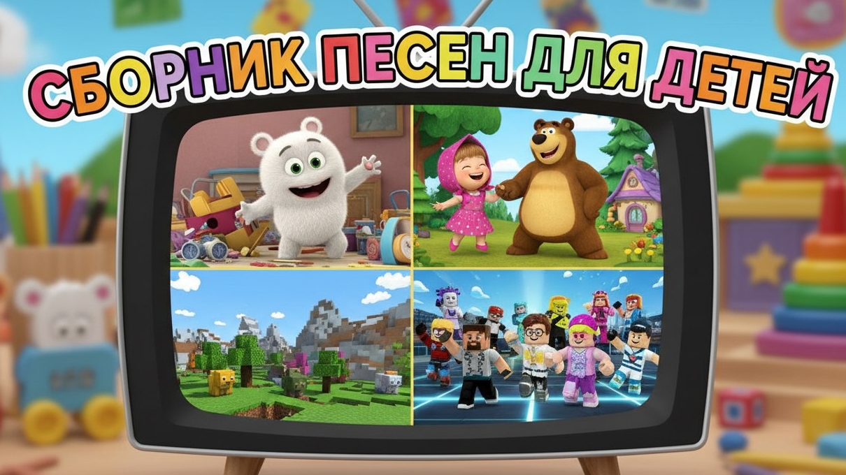 СБОРНИК ПЕСЕНОК ДЛЯ ДЕТЕЙ