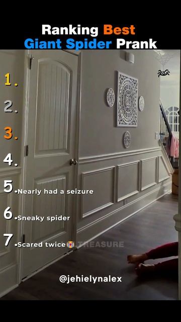 Ranking Best Giant Spider Jumpscare 😂🕷️