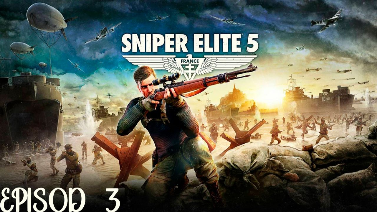 Прохождение игры - Sniper Elite 5 (без комментариев)