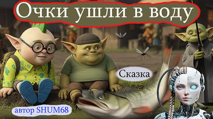 ✨ Очки ушли в воду ✨ автор SHUM68 ✨ Детская аудиосказка