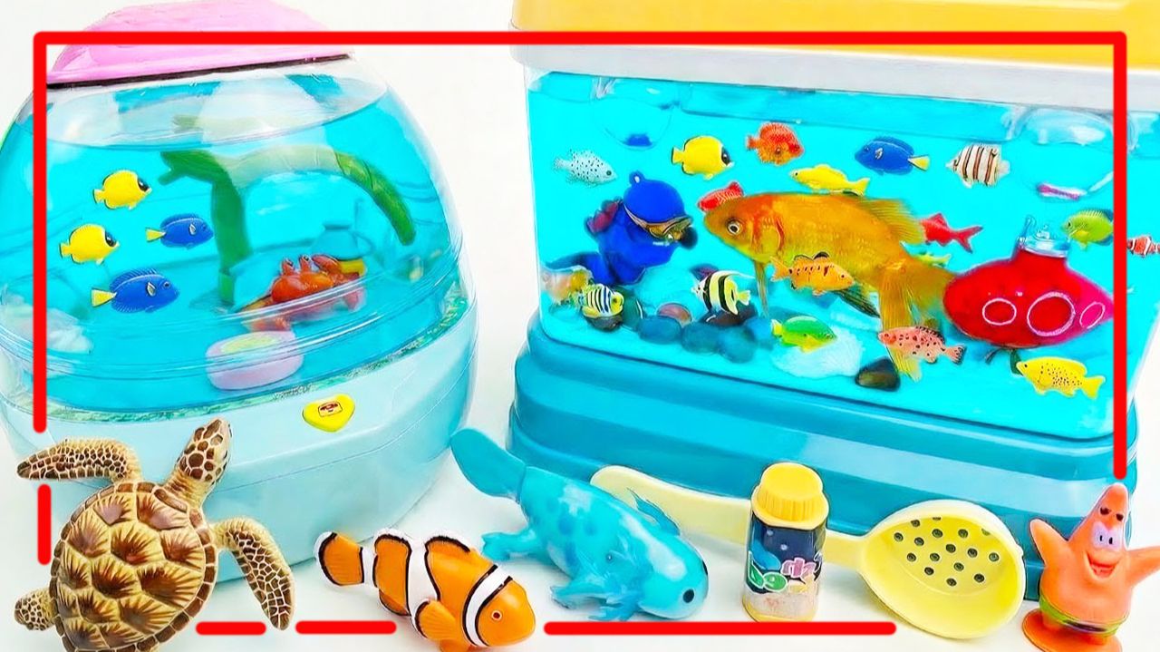 Мультики для детей. Классный набор - Веселый аквариум 🐟🐢🐡. Смотреть онлайн мультики для малышей.