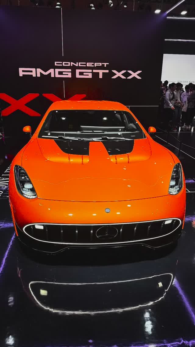 AMG GT XX CONCEPT: электрический монстр от MERCEDES | 📍Japan Mobility Show