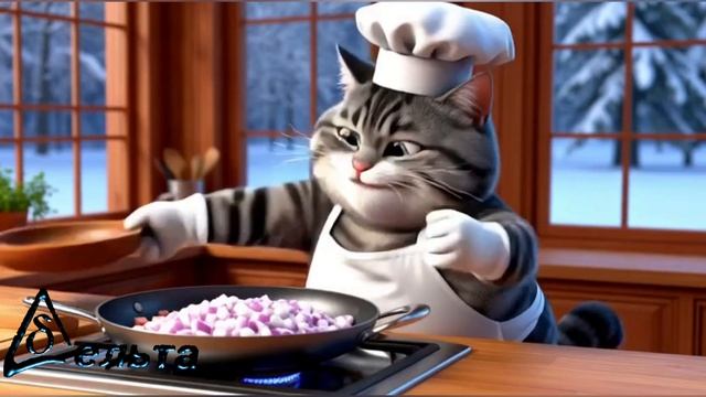 Рецепты от кота-Маркиза. Картошка в сливках.