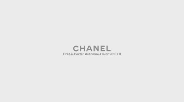 Показ коллекции Prêt-à-Porter Chanel осень-зима 2010-2011