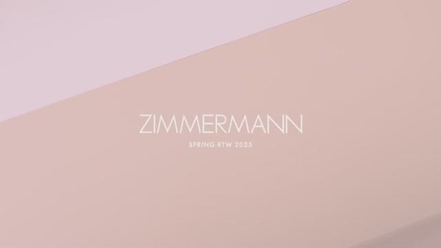 Показ женской коллекции Zimmermann весна-лето 2025