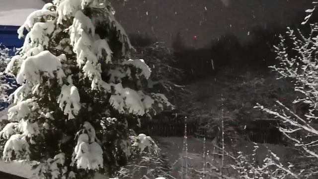 Снова снегопад...уже не в радость