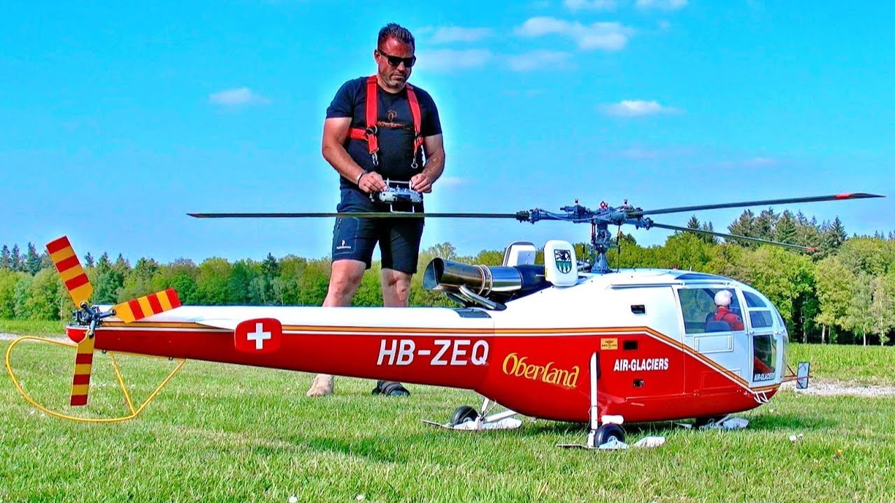 Радиоуправляемая модель "SA-319 ALOUETTE 3"