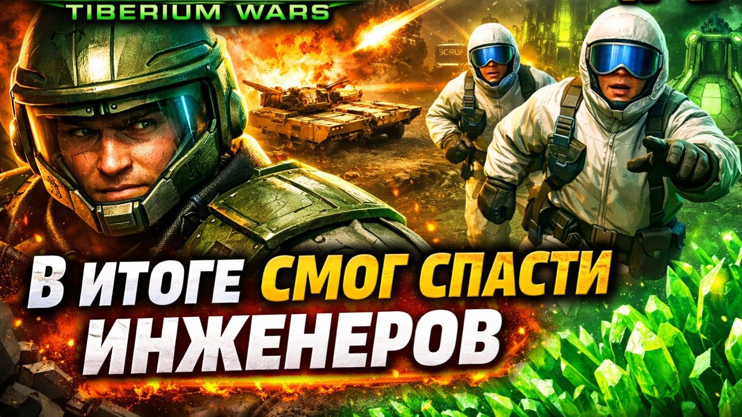 В ИТОГЕ СМОГ СПАСТИ ИНЖЕНЕРОВ (ГСБ) 🔧 C&C 3 #TiberiumWars 0️⃣7️⃣