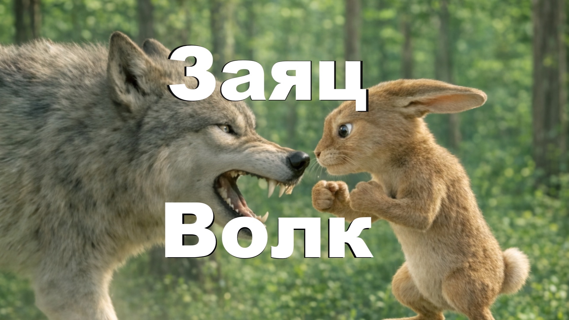 Заяц и Волк