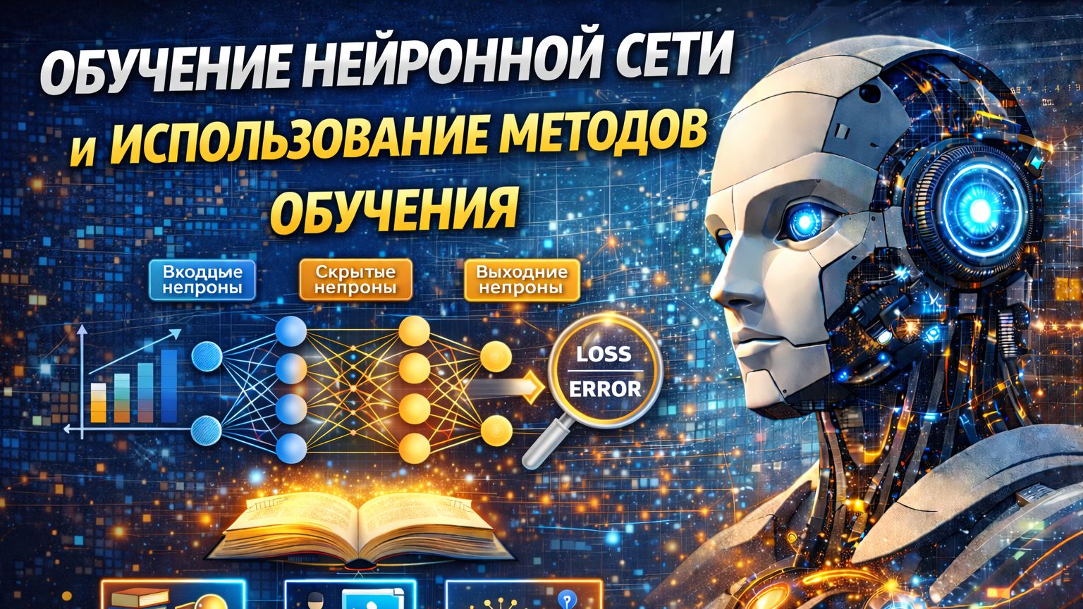 Обучение нейронной сети и использование методов обучения