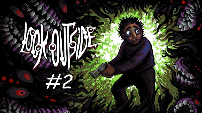 Картины художника ожили и хотят сожрать весь дом! Look Outside  Первый взгляд. Прохождение