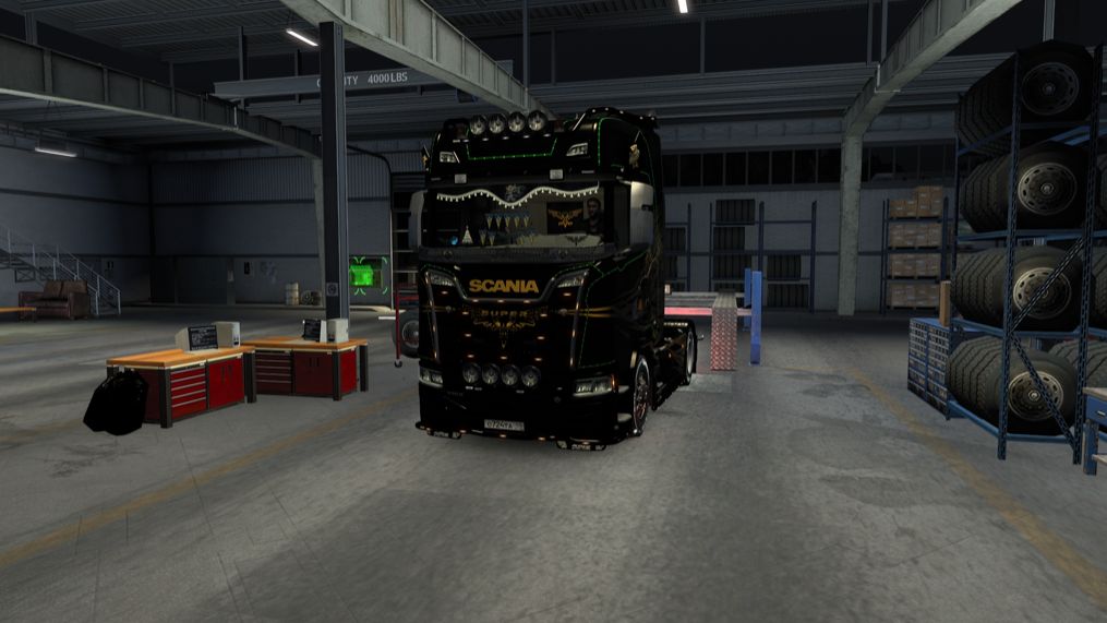 Euro Truck Simulator 2 Динамическая сочность RTX пора покататься на грузовике Scania. Часть 1-я