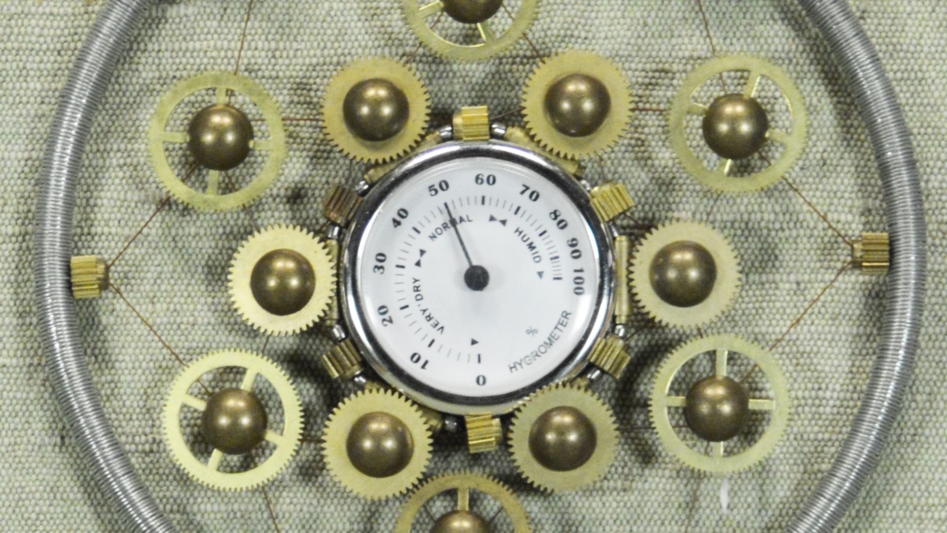 Гигрометр, ловец снов в стиле зомбиклок.