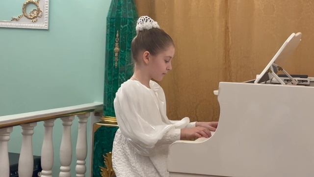 Ульяна Пигуренко. Сарабанда. Черни этюд. Концерт фортепиано в «Доме музыки» 17.01.26г.