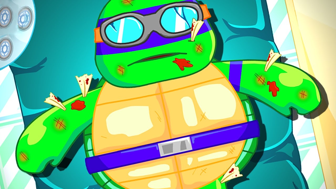 ПОСТРАДАВШАЯ ЧЕРЕПАХА