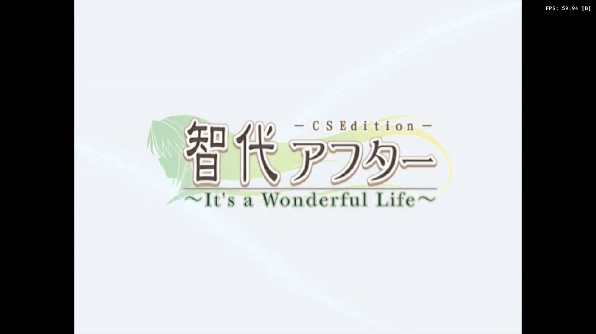 Tomoyo After ~It's a Wonderful Life~ CS Edition [PS2] GAME OPENING