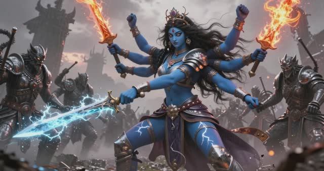 КАЛИ: БОГИНЯ, КОТОРАЯ ВСЁ ПОГЛОЩАЕТ