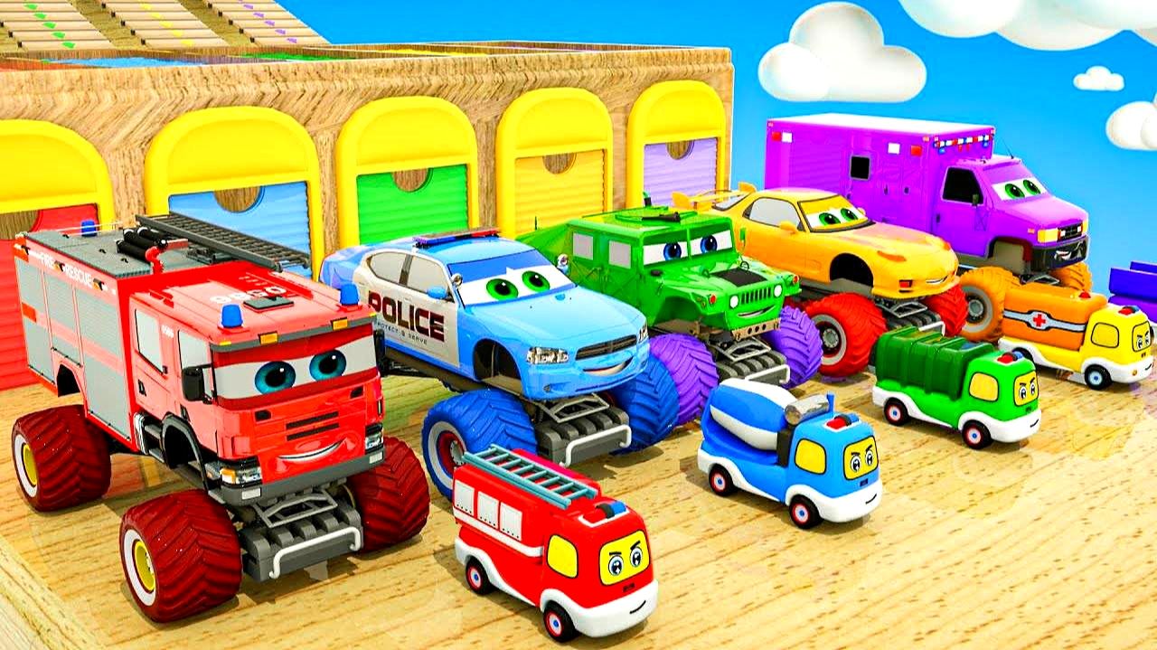 Мультики для детей, мультики про машинки, смотреть мультики онлайн, мультики для малышей