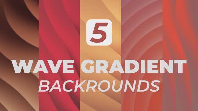 5 Градиентов для монтажа | Зацикленные лупы 4K | Бесплатные футажи