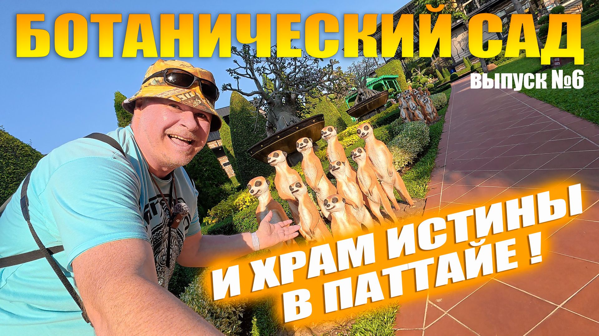 Где постираться в Паттайе? Храм Истины и Ботанический сад Нонг Нуч. Выпуск №6