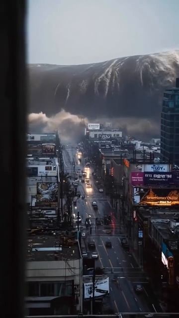 Страшное цунами / Ставьте в топ под видео 🚀