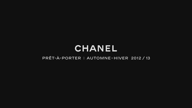 Показ коллекции Prêt-à-Porter Chanel осень-зима 2012-2013