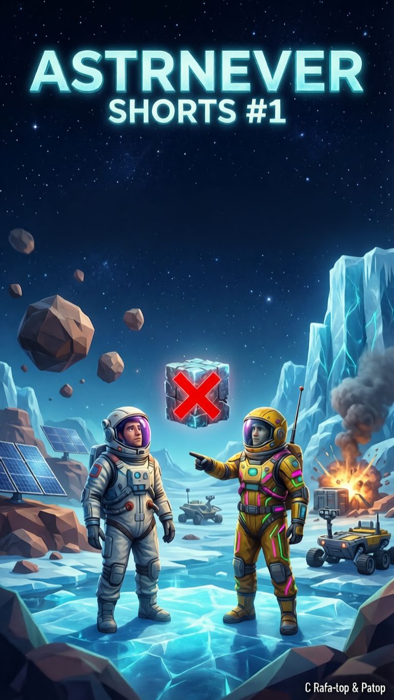 ❄️ ASTRONEER ШОРТС #1 — ПАТОП ПРИВЁЛ НАС НА ПЛАНЕТУ БЕЗ ВОЛЬФРАМИТА?!