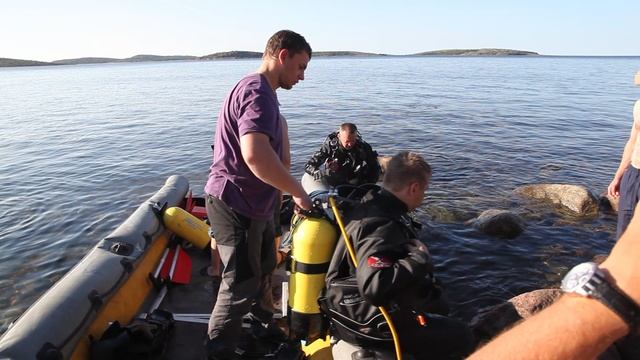 © "Экспедиция Соловецкие колокола 2013. RT и водолазы ПЖСК на Песьей луде" Клип. MVI_0060