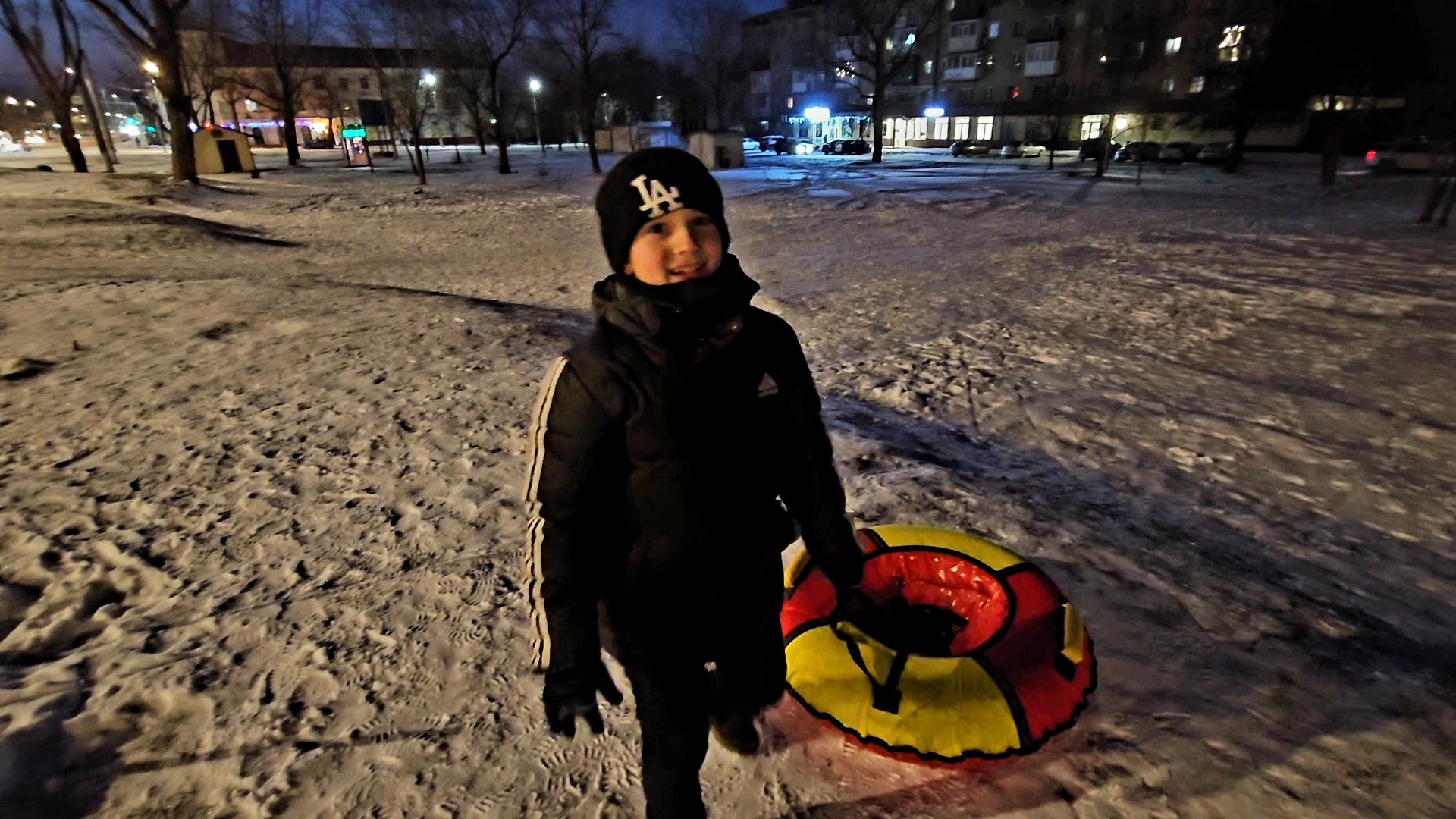 Случайно удалила целый влог😭Вечерние покатушки на плюшке🍩17.01.2026