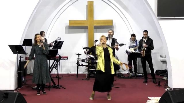 Я взойду на Твою святую гору - песня в церкви "Вефиль" (СПб)