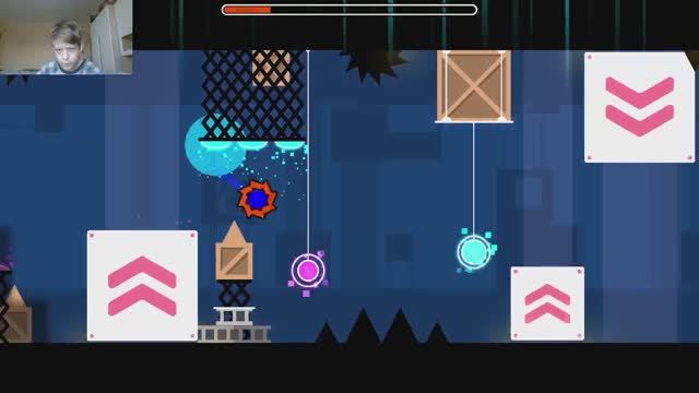 Прохожу нормал демон Boxing Boxes в геометри даш 1 стрим.