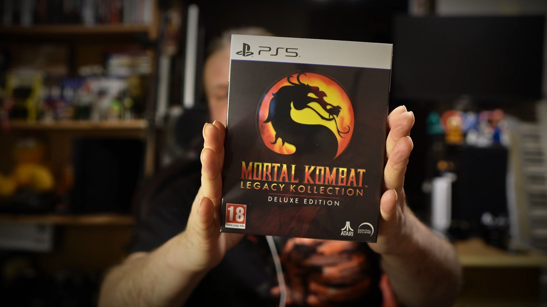 Распаковка Mortal Kombat Legacy Kollection Deluxe Edition PS5