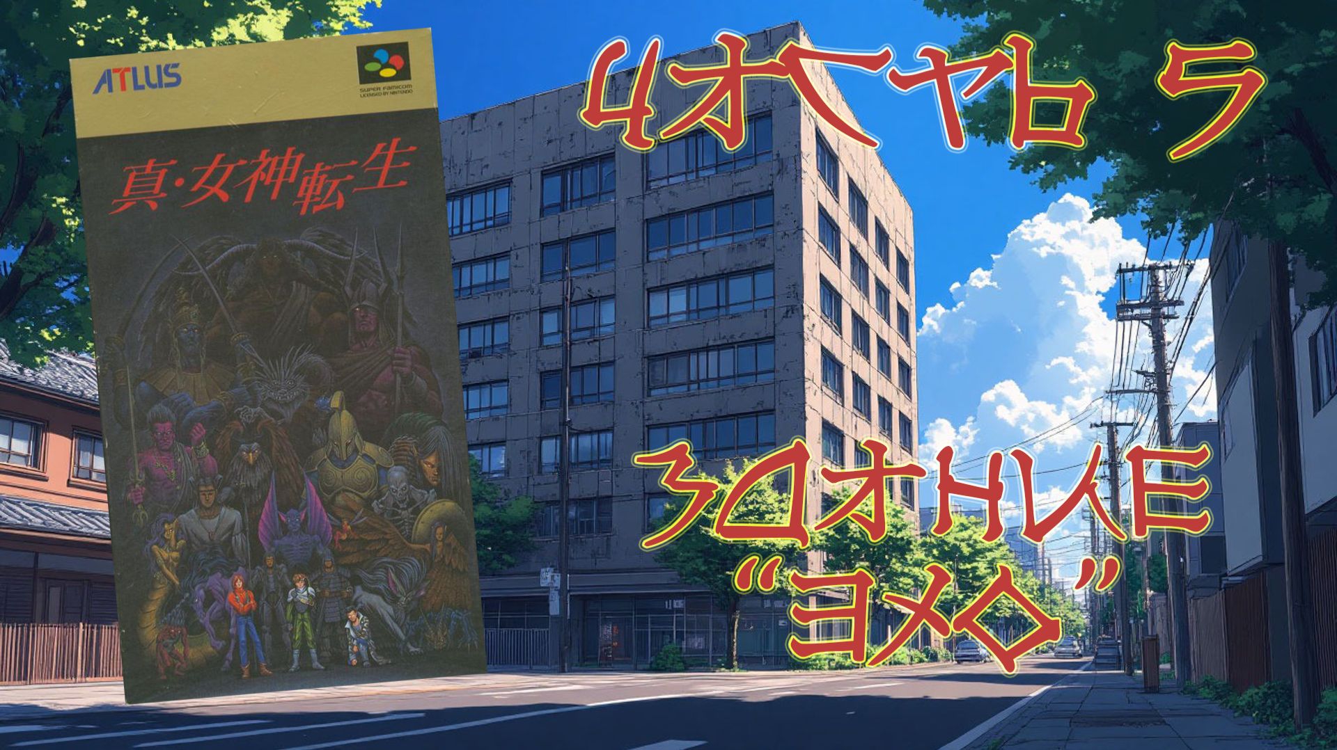 Shin Megami Tensei (SNES, 1992) - Часть 5: Здание "Эхо"