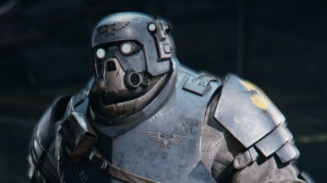 Warhammer 40000  Darktide: Shield Ogrin (Fast-Gold) Кландестиум Глориана