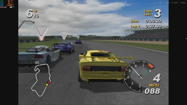 [PS2] Total Immersion Racing/ Жажда скорости (2002) [pcsx2] NTSC