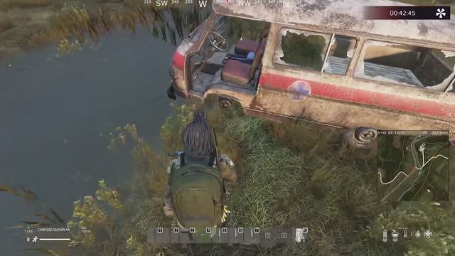 RU | PVE | Arctic BlackOut | Встретил зомбированную скорую #dayz #arcticblackout #qwertysev