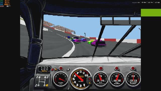 (DOS) NASCAR Racing (1994) [DOSBox-SVN-Daum]