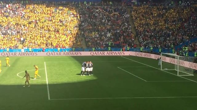 ЧМ 2018. Франция - Австралия 2:1. Гол Антуана Гризманна.16.06.18