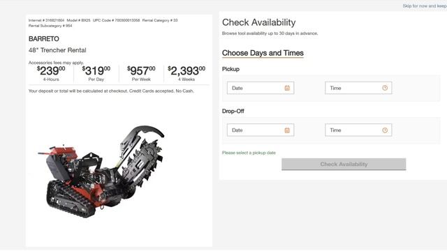 Первая траншея на участке. С этого началась вся наша стройка(Лесная жизнь в Америке.)