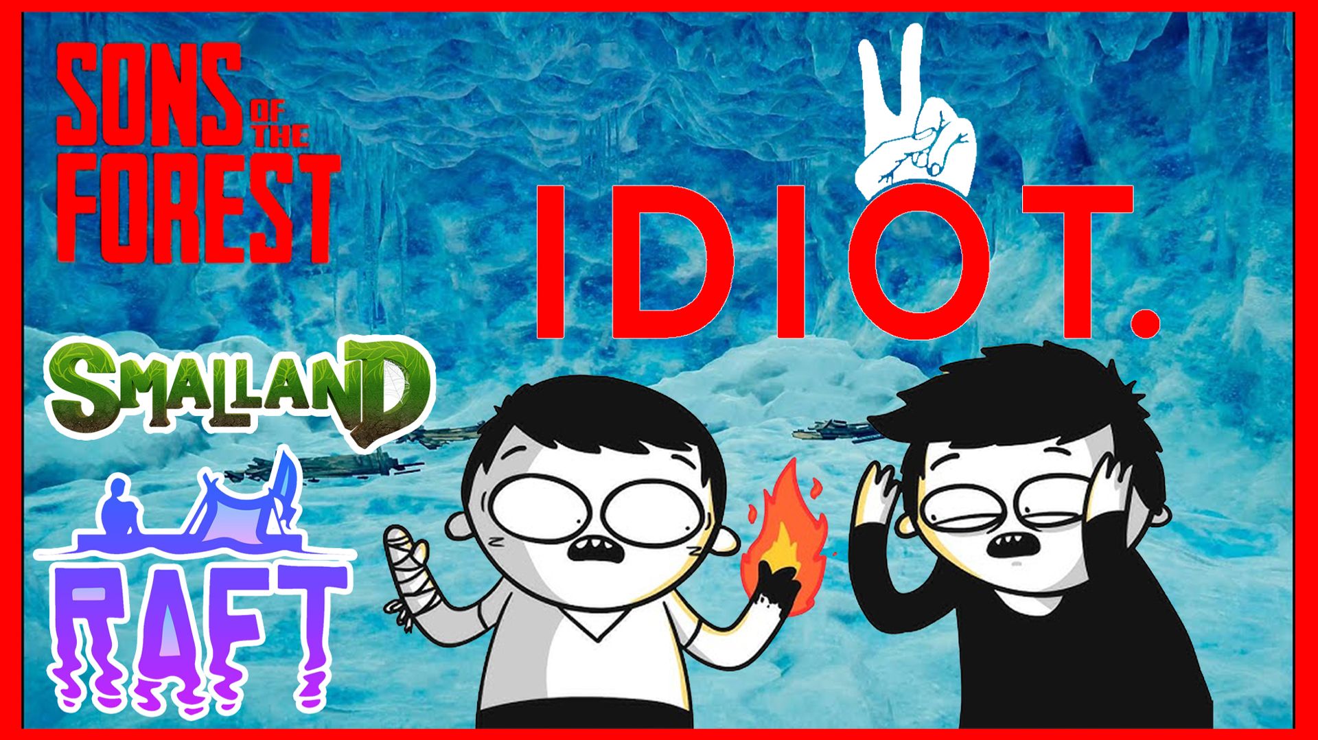 {Sons of the Forest, Smalland: Survive the Wilds, Raft} Идиоты выживают в играх!!! Приколы и фейлы!!